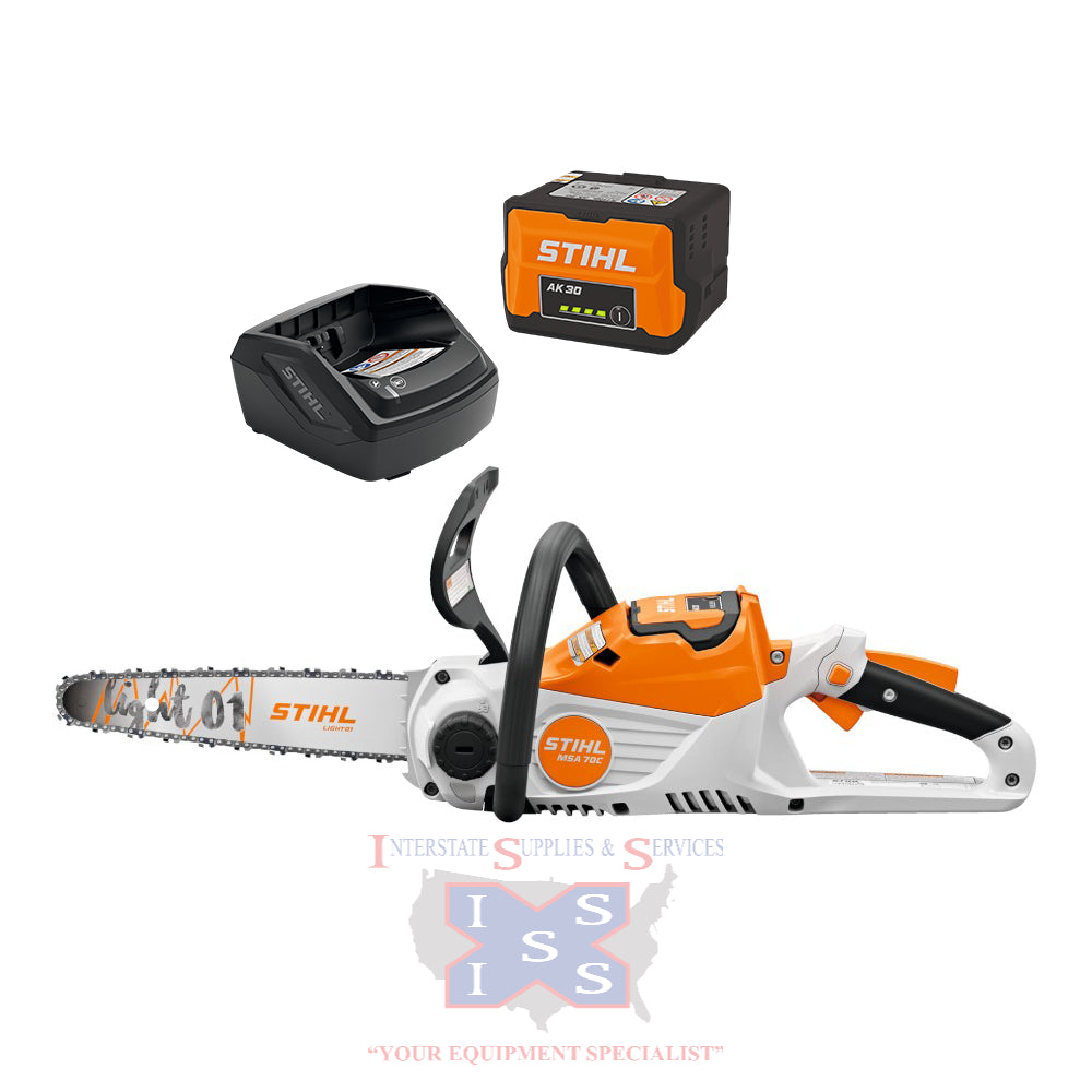 MSA 70 C-B 12" Bar Battery Chainsaw Kit – Interstate Supplies and Services